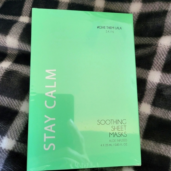 Give Them Lala | Skincare | Stay Calm Soothing Sheet Masks Nib | Poshmark